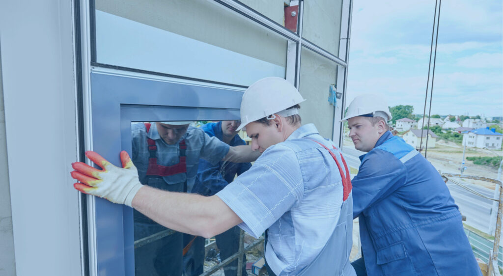 Installation et remplacement de vitrine de magasin